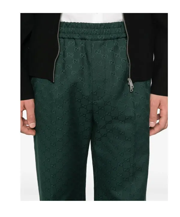 Gucci Monogram Casual Pants