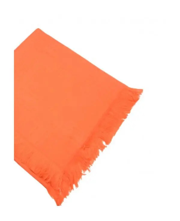 Gucci Logo Tassel Scarf - Orange