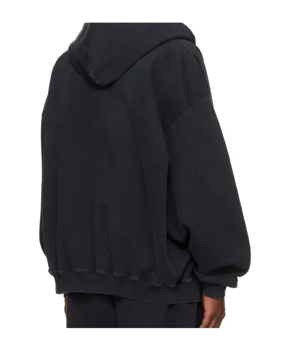 Vetements Logo Embroidered Zip-up Jacket