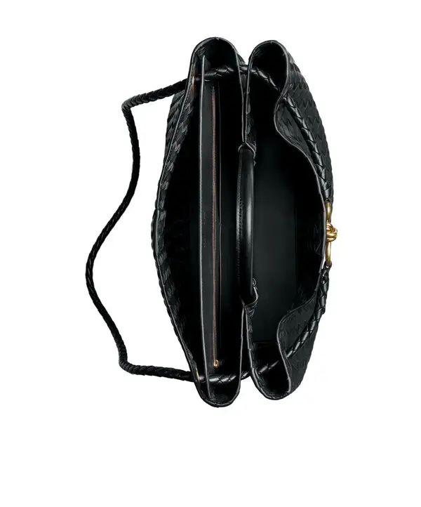 Bottega Veneta Andiamo Large Shopper Bag - Black