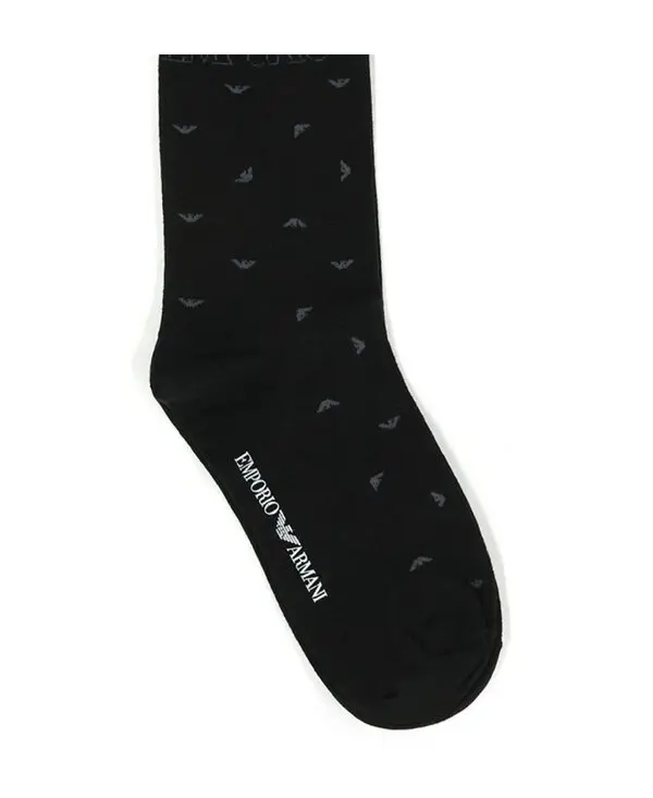 Emporio Armani Logo Crew Socks