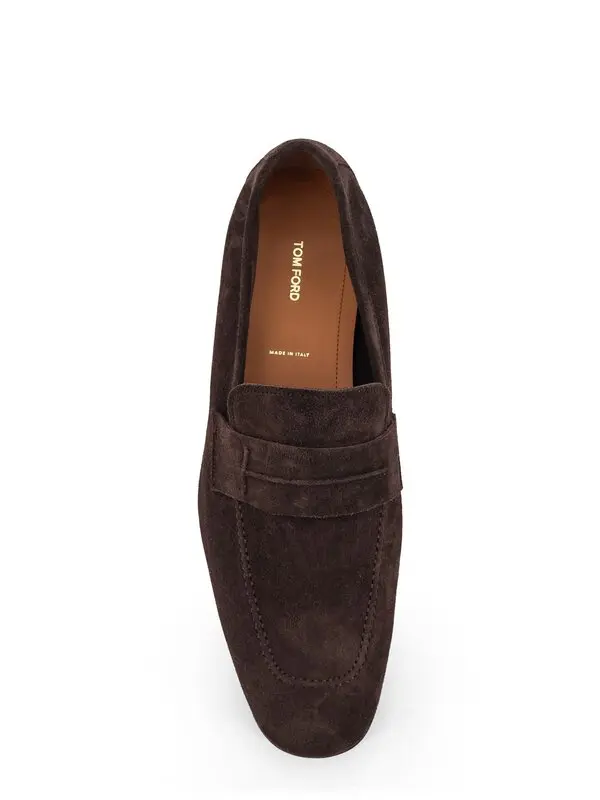 TOM FORD Penny Slot Loafers - Black