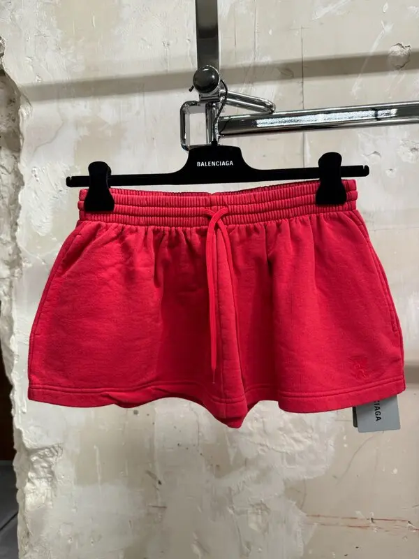 Balenciaga Drawstring Mini Skirt