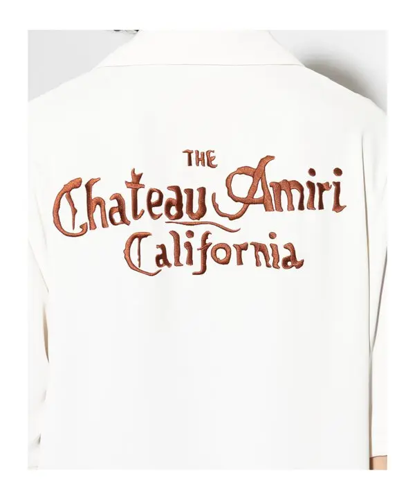 Amiri Chateau California Embroidered Shirt