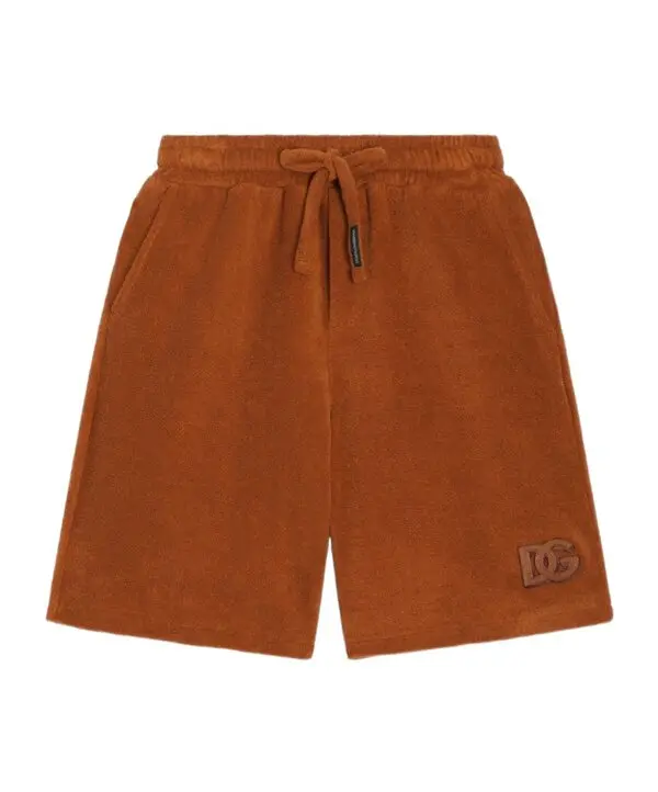 Dolce & Gabbana Terry-effect Jersey Bermuda Shorts