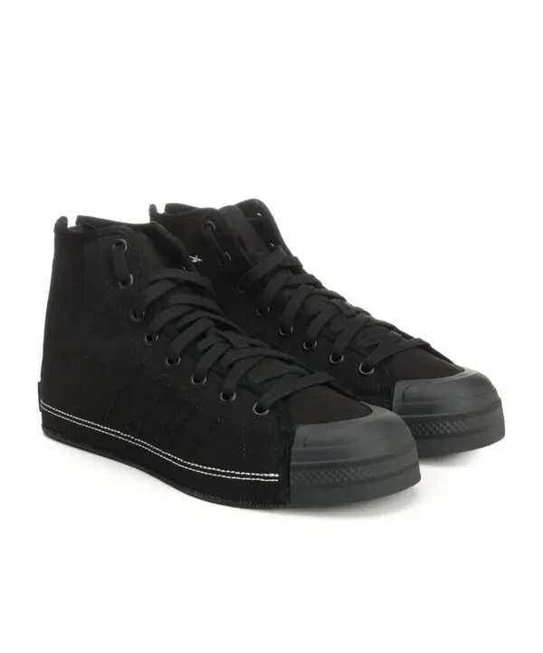 Y3 X Neighborhood Nizza Hi Sneakers - Black