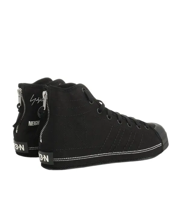 Y3 X Neighborhood Nizza Hi Sneakers - Black