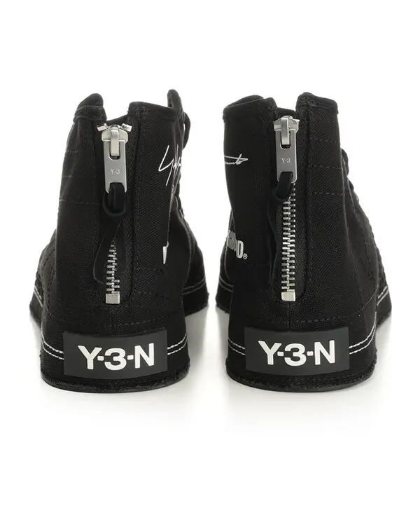 Y3 X Neighborhood Nizza Hi Sneakers - Black