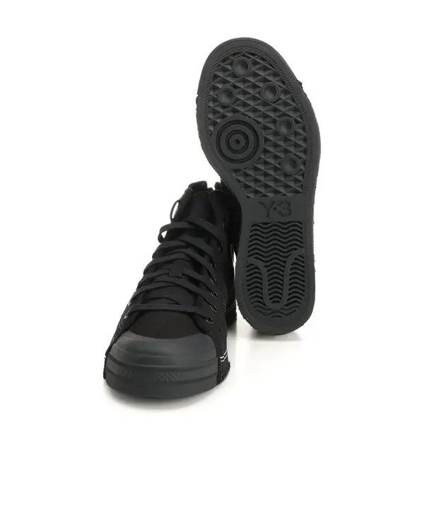 Y3 X Neighborhood Nizza Hi Sneakers - Black