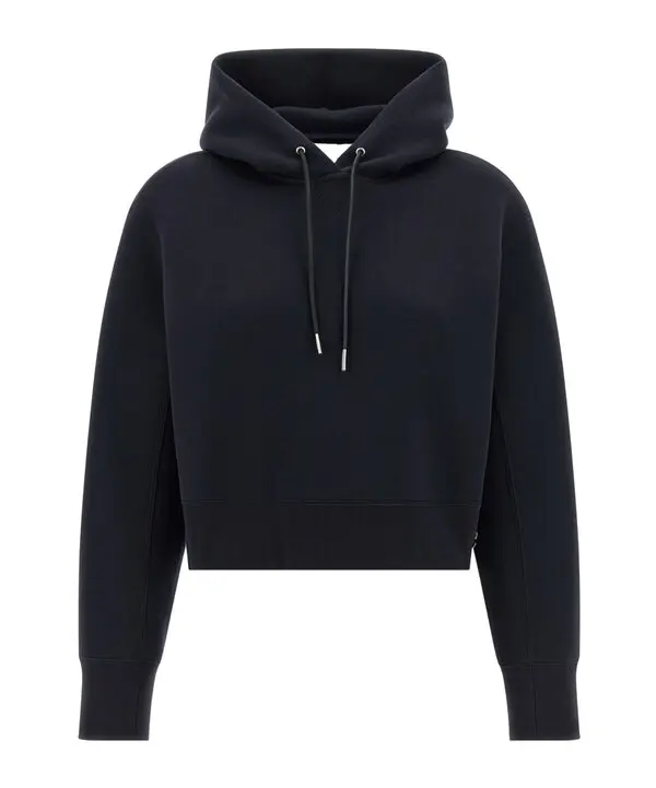 Sacai Drawstring Long-sleeved Hoodie - Blue