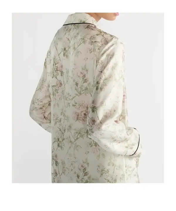 Dior Floral Print Pajama Jacket