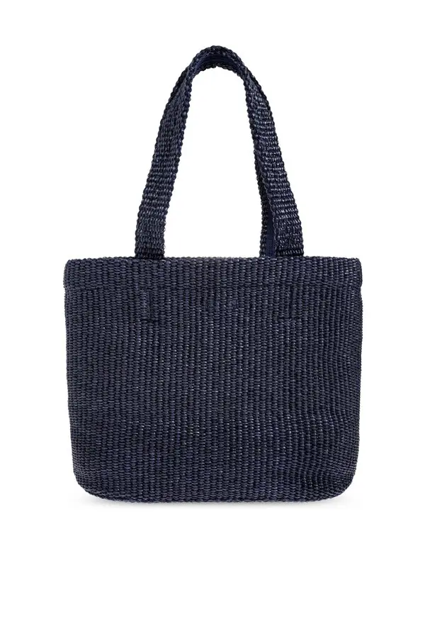 JIMMY CHOO Logo Tote Bag - Navy Blue