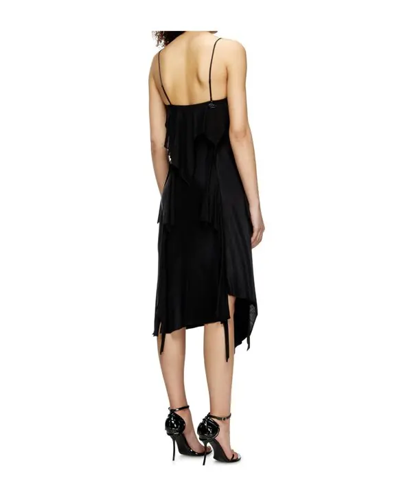DIESEL® D-ancer Asymmetrical Midi Dress