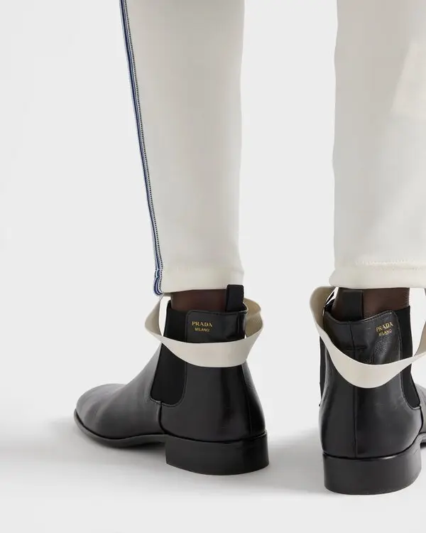 Prada Fleece Leggings - Ivory