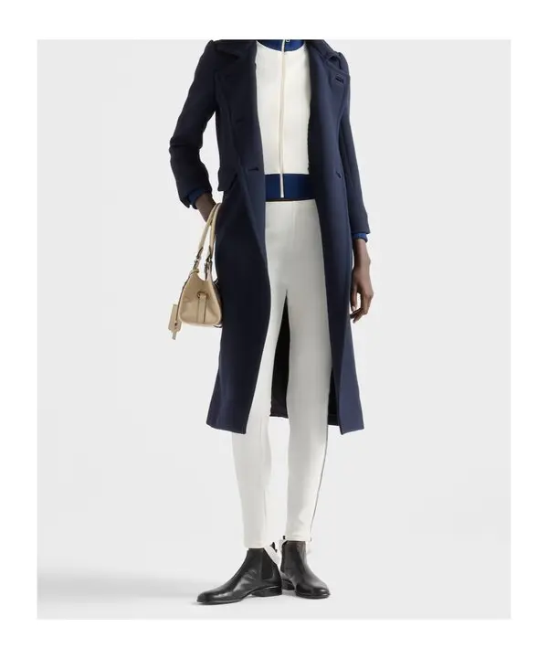 Prada Fleece Leggings - Ivory