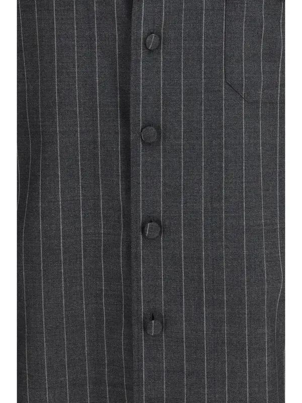 Dolce & Gabbana Dolce Gabbana Striped Long-sleeved Shirt