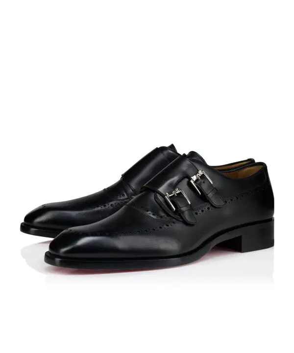 CHRISTIAN LOUBOUTIN Sartok Monk Strap Shoes