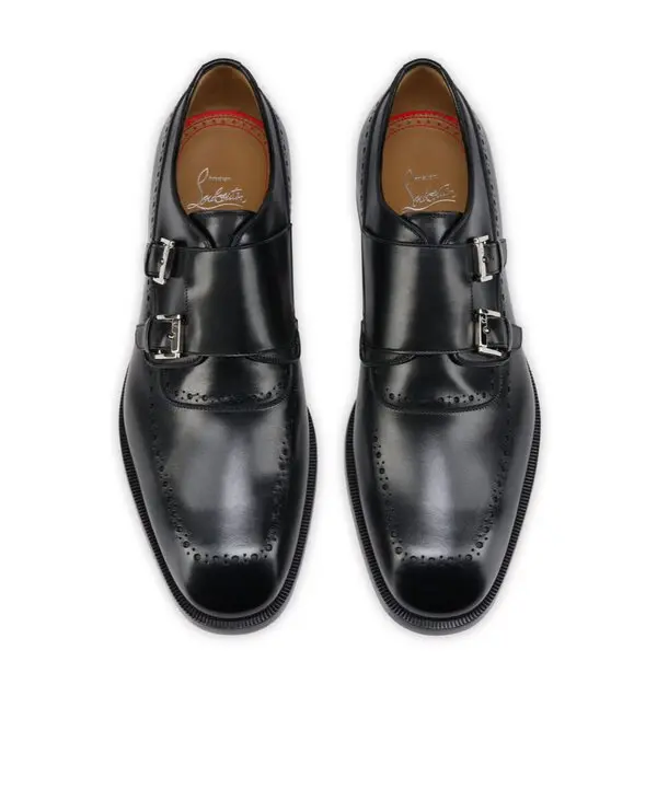 CHRISTIAN LOUBOUTIN Sartok Monk Strap Shoes
