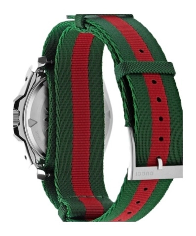 Gucci Dive Watch With Webbing Strap