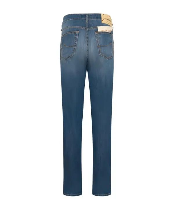 Jacob Cohen Jeans With Whiskering Effect - Blue