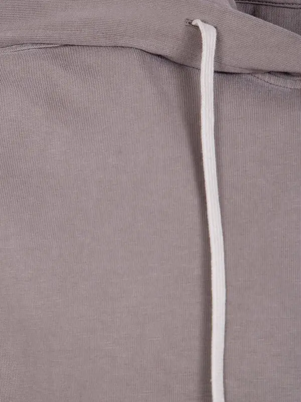 Rick Owens Sleeveless Drawstring Hoodie - Gray