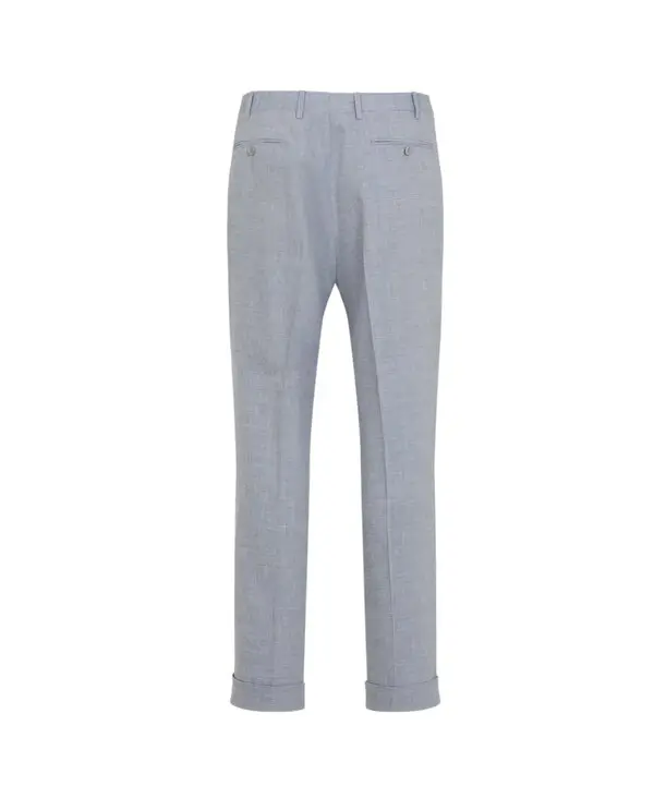 Canali Button-fastening Linen Suit