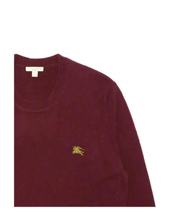 Burberry Logo Pullover - Red
