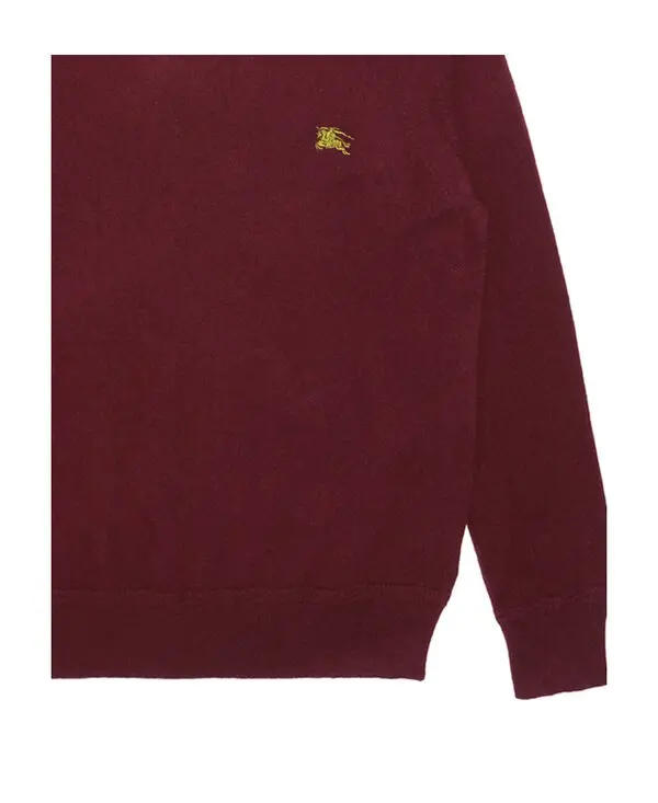 Burberry Logo Pullover - Red