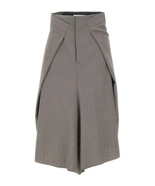 Victoria Beckham Asymmetrical Midi Skirt