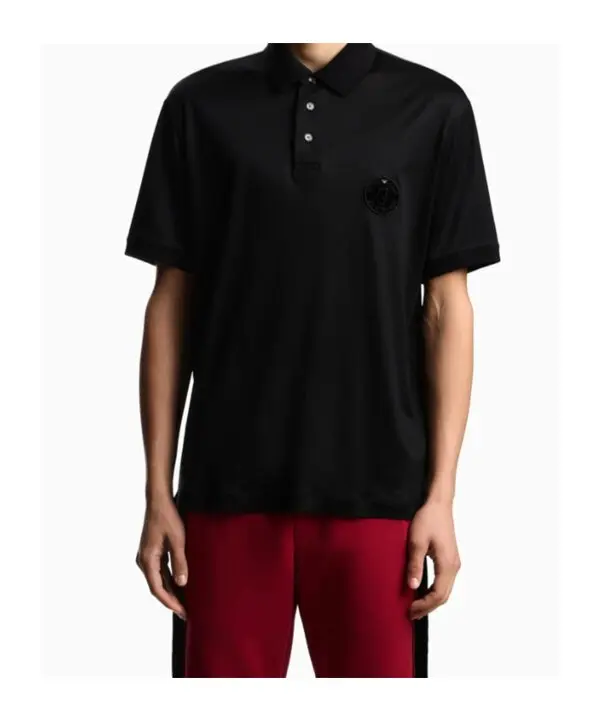 Emporio Armani Logo-patch Polo Shirt