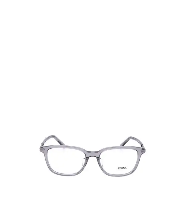Zegna Rectangle Eyeglasses - White