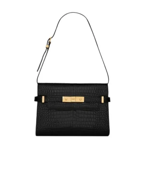 Saint Laurent Manhattan Small Shoulder Bag - Black