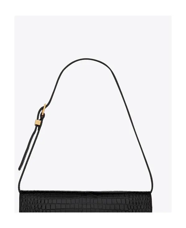 Saint Laurent Manhattan Small Shoulder Bag - Black