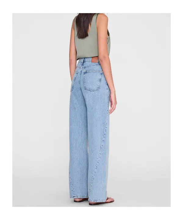 ANINE BING Lea Sleeveless Silk Twill Top