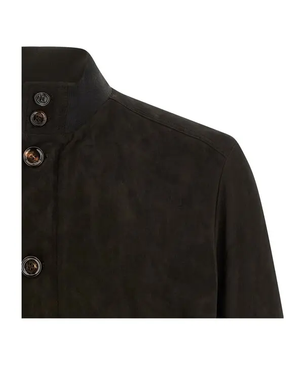 MOORER Carlos Bomber Jacket - Black