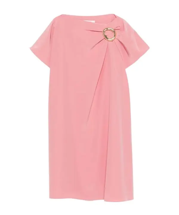 JOSEPH Anika Ring-detail Mini Dress