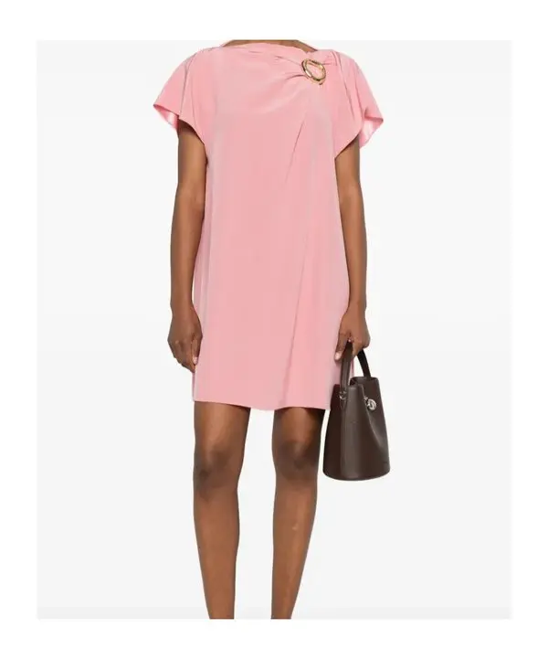 JOSEPH Anika Ring-detail Mini Dress
