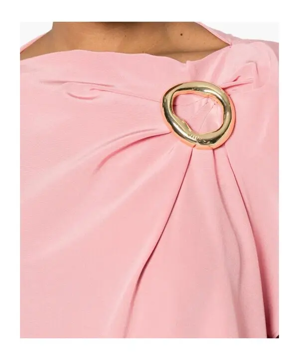 JOSEPH Anika Ring-detail Mini Dress
