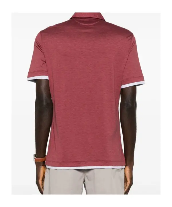 Brunello Cucinelli Short-sleeve Polo Shirt