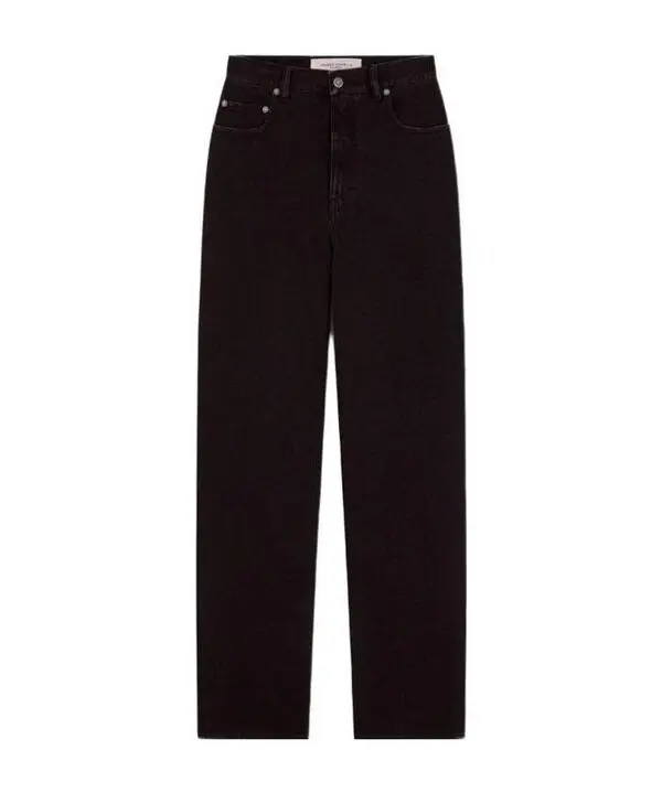 GOLDEN GOOSE Star Embellished Wide Leg Jeans