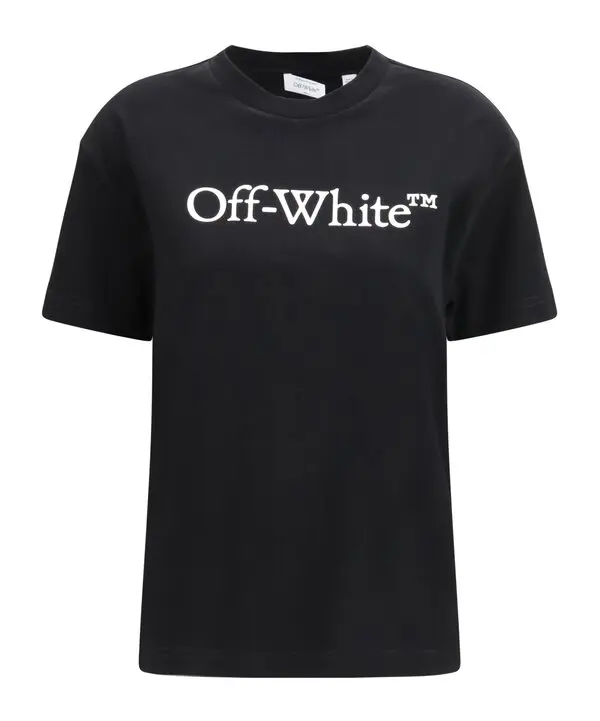 Off-White Big Logo Bookish T-shirt - Black