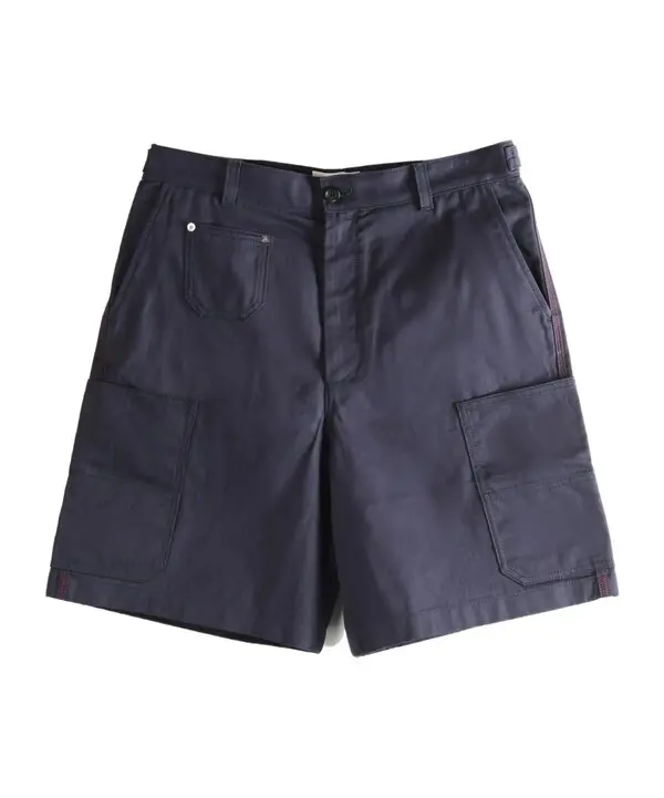 Givenchy Logo Embroidered Shorts - Navy