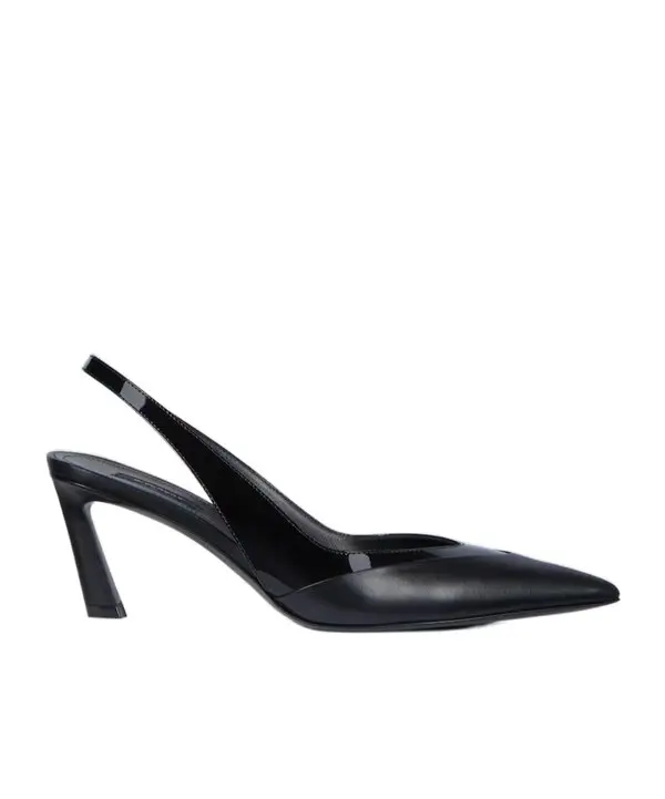 Givenchy Spiky Slingback Pumps - Black