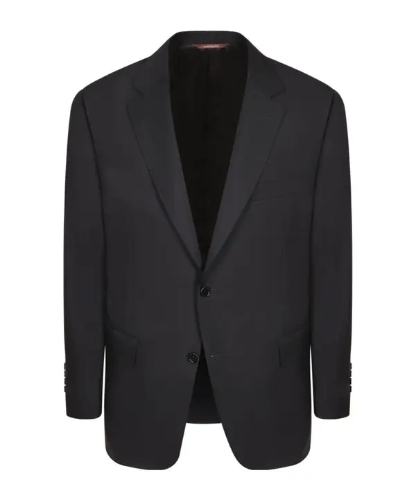 Canali Two-button Tailored Suit - Black