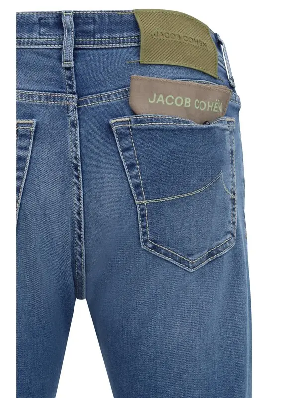 Jacob Cohen Slim Fit Five-pocket Jeans - Blue