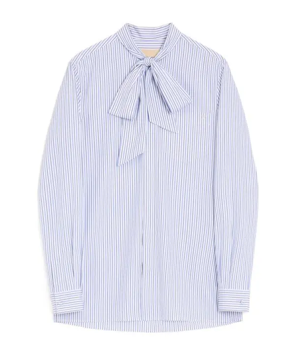 Valentino Garavani Striped-pattern Cotton Shirt