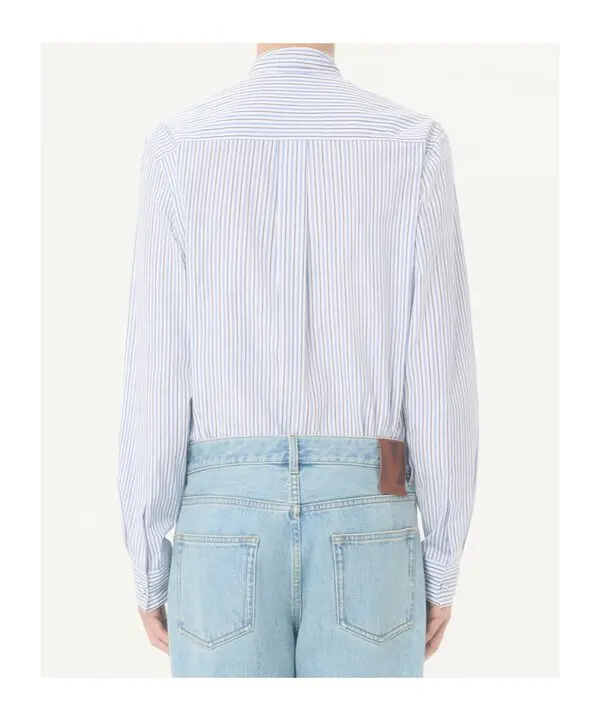 Valentino Garavani Striped-pattern Cotton Shirt