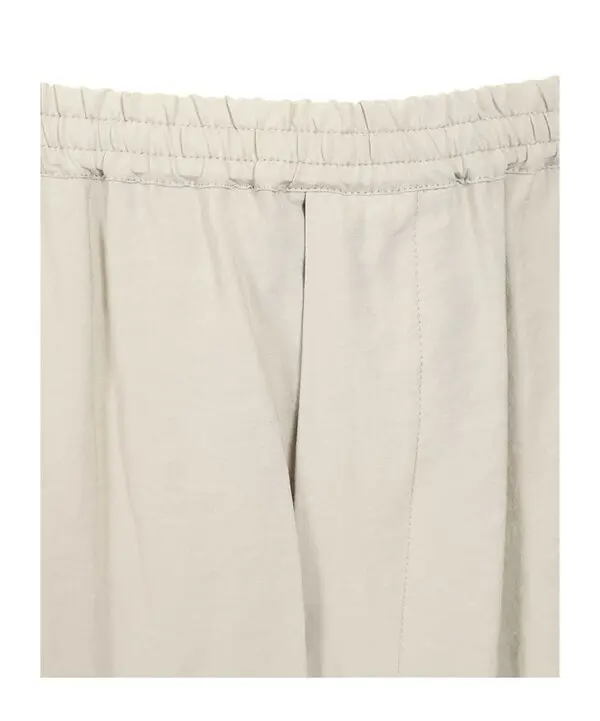 Emporio Armani Peach-finish Bermuda Shorts - Beige