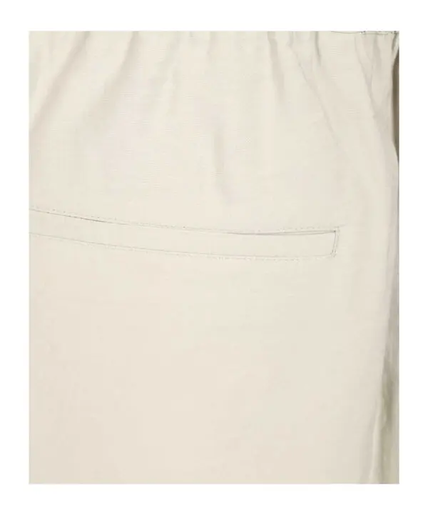 Emporio Armani Peach-finish Bermuda Shorts - Beige