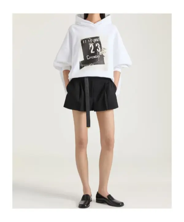 Givenchy Clapperboard Printed Hoodie - White/black